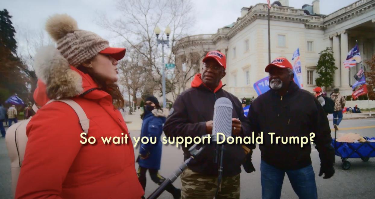 Leonarda Jonie Trump Supporter Interviews - Big Laugh Comedy at Vulcan ...